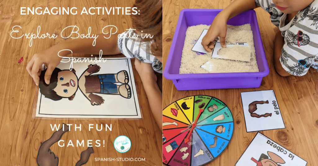 Engaging Activities: Explore Body Parts in Spanish with Fun Games ...