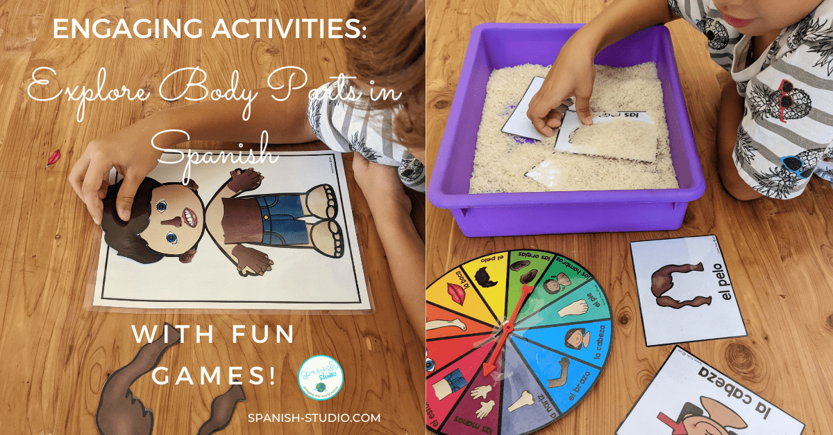 Engaging Activities: Explore Body Parts in Spanish with Fun Games ...