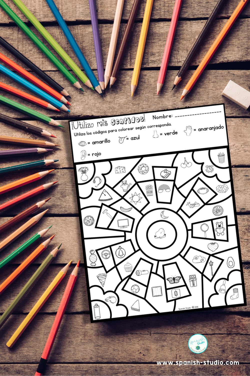 10 Five Senses in Spanish Activities for the Spanish Classroom ...