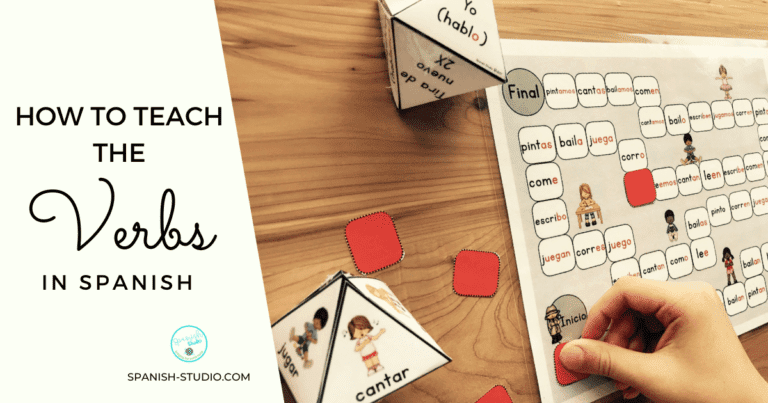 How to Teach the Verbs in Spanish - Spanish Studio