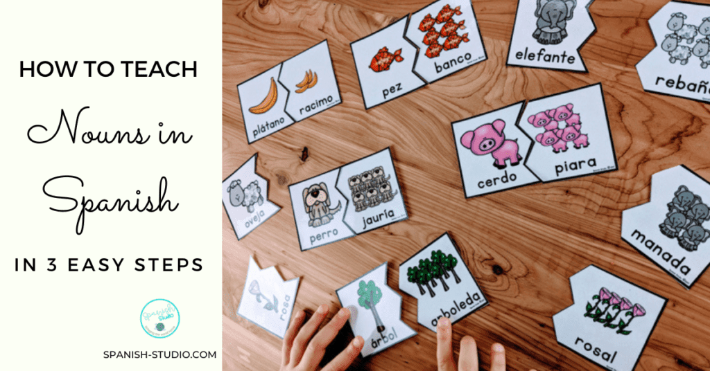 How To Teach Nouns In Spanish In 3 Easy Steps Spanish Studio