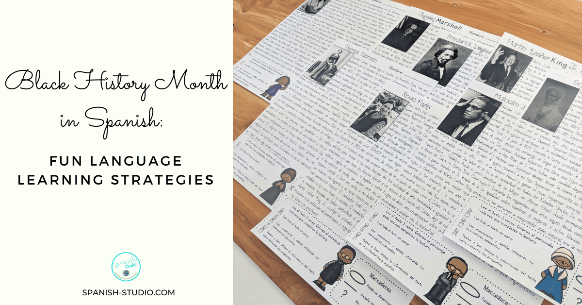 Black History Month in Spanish: Fun Language Learning Strategies ...