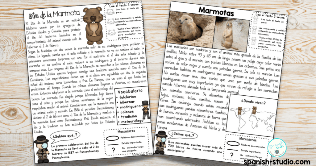 Groundhog Day in Spanish: Fun and Educational Activities for...