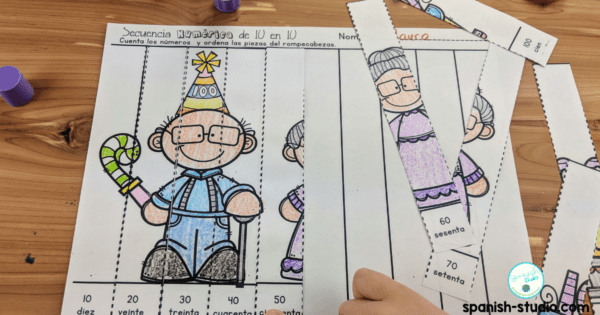 100 Days of School: A Bilingual Adventure! - Spanish Studio