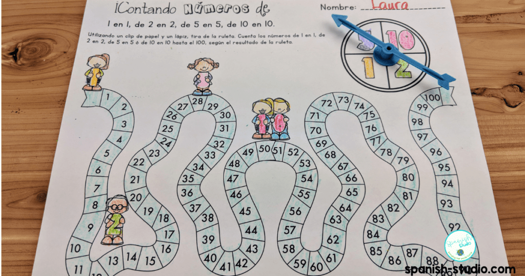 100 Days of School: A Bilingual Adventure! - Spanish Studio