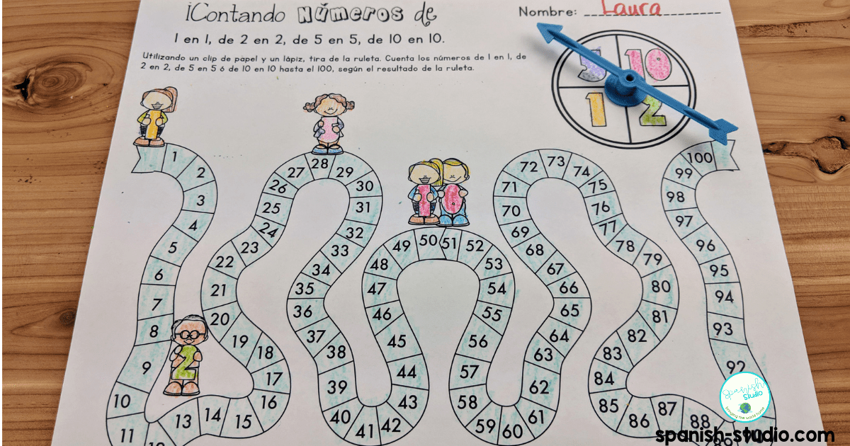 100 Days of School: A Bilingual Adventure! - Spanish Studio